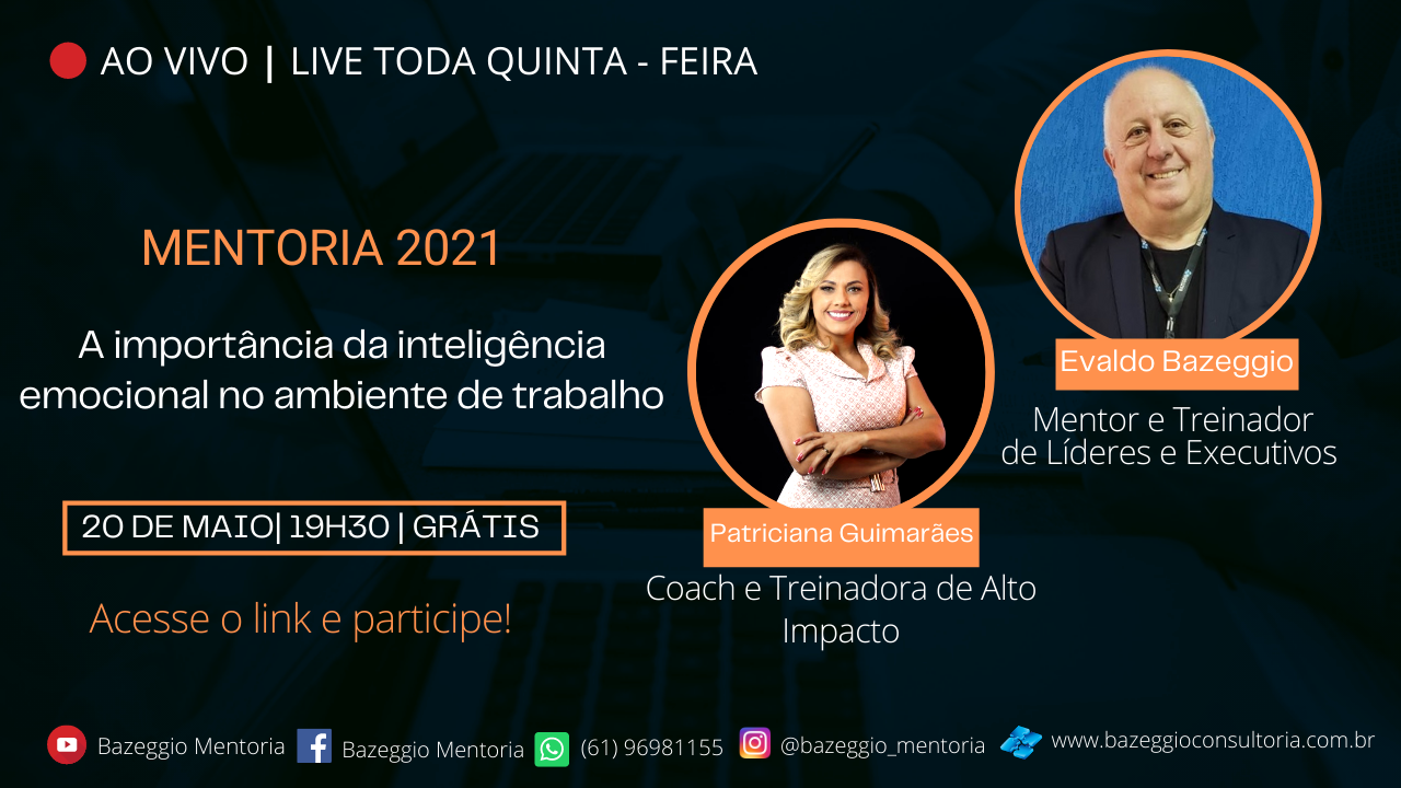 Mentoria - A importância da inteligência emocional no ambiente de trabalho